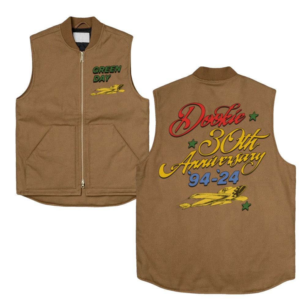 Dookie 30th Plane Chore Vest – Warner Music Canada